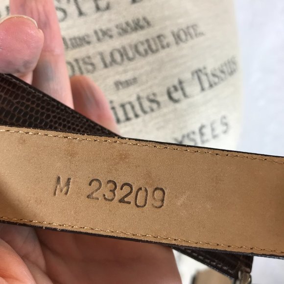 Brighton | Accessories | Brighton Vintage 2329 Brown Leather Belt ...